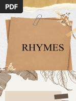 Grade 4 Rhyming Poetry Worksheet | PDF | Rhyme | Poetry