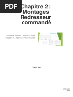 Chap. V Redressement Commandé | PDF | Redresseur | Équipements électriques