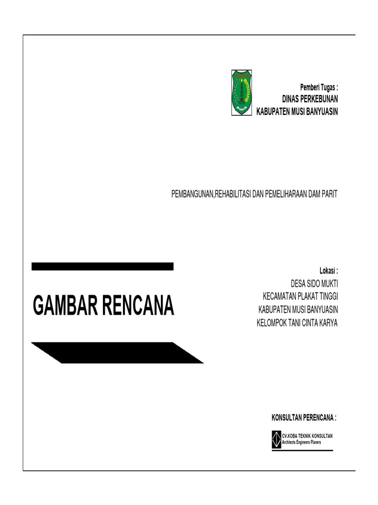 Dam Parit-Model | PDF