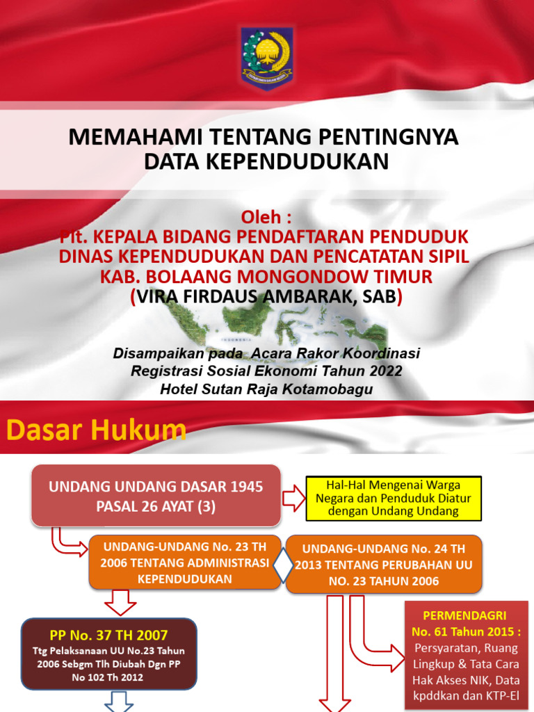 Memahami Pentingnya Data Kependudukan | PDF