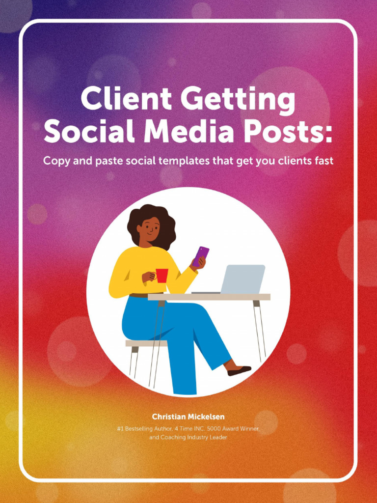 Client Getting Social Media Posts-Copy and Paste Workbook | PDF ...