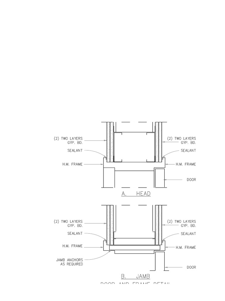 Door Details I Model | PDF