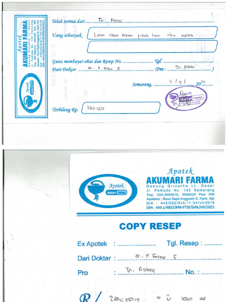 Nota Dan Resep | PDF