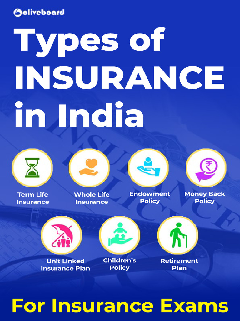 Types Of Insurance In India Download Free Pdf Insurance Life