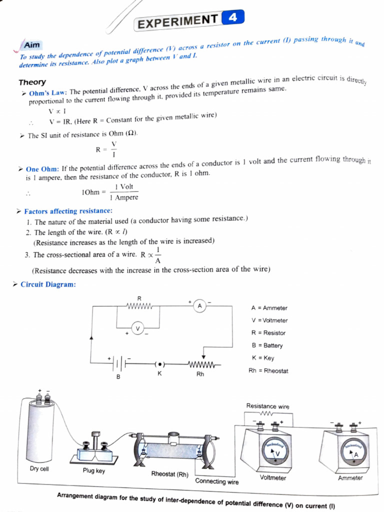 Physics X | PDF | Series And Parallel Circuits | Electrical Resistance And Conductance
