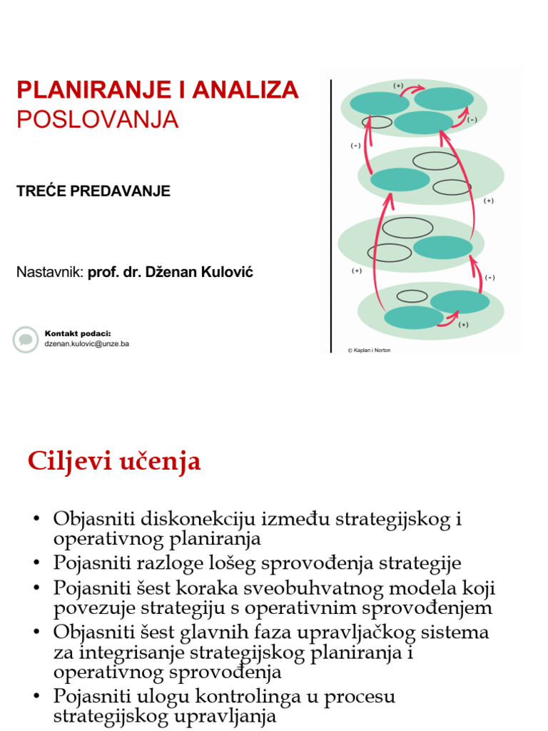 3 - Planiranje I Analiza Poslovanja-2 | PDF