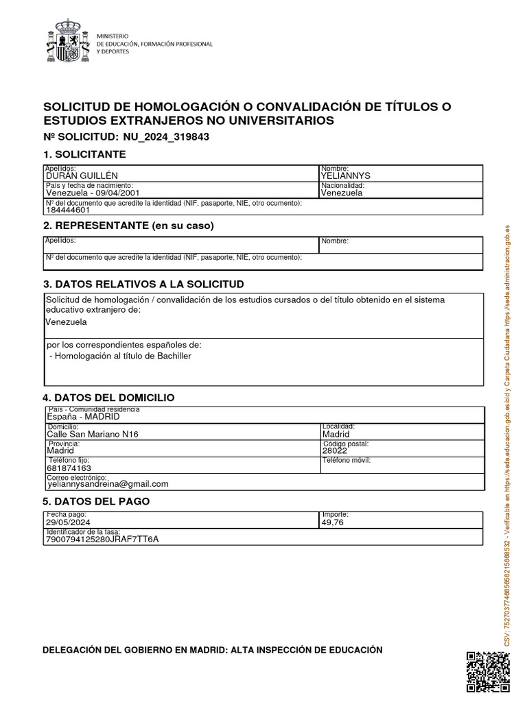 solicitud | PDF | Gobierno