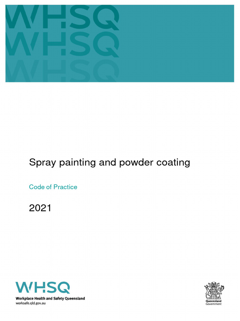 Spray Painting & Powder Coating Safety Guide | PDF | Occupational ...