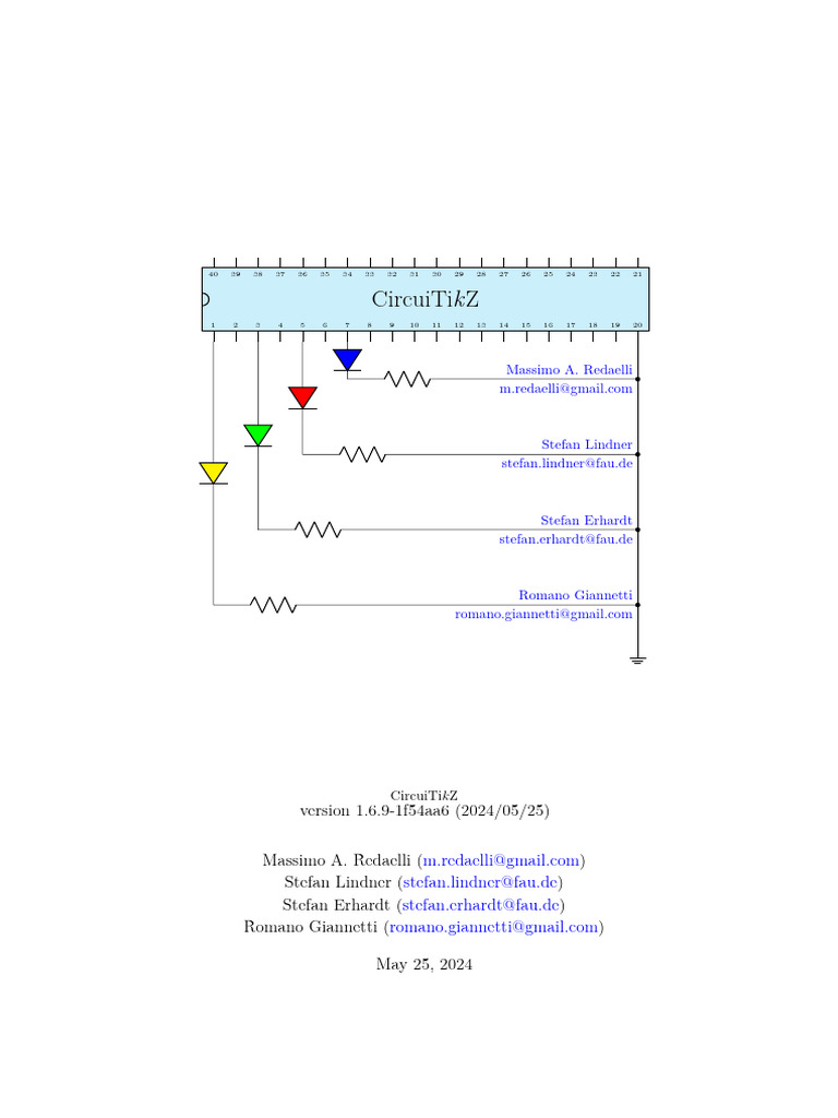 Circuitikz Manual | PDF | Transistor | Te X