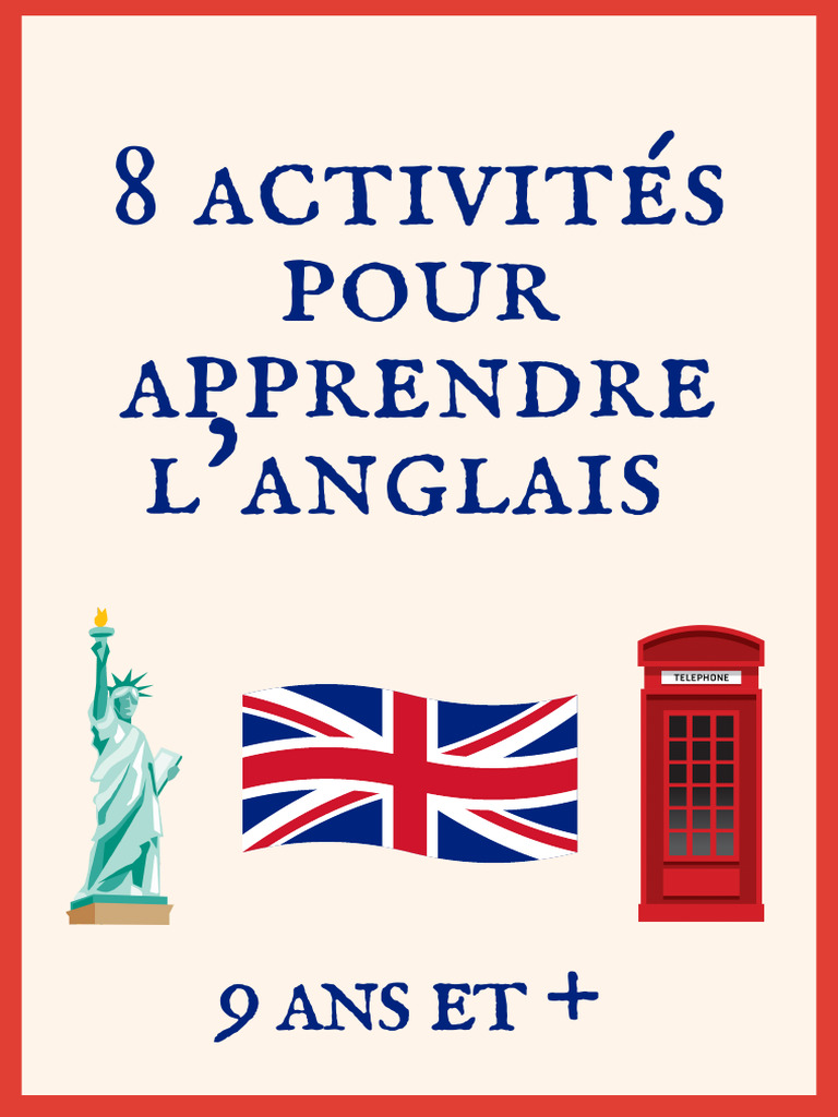 Cahier Activites Apprendre Anglais Enfants | PDF | Food Ingredients ...