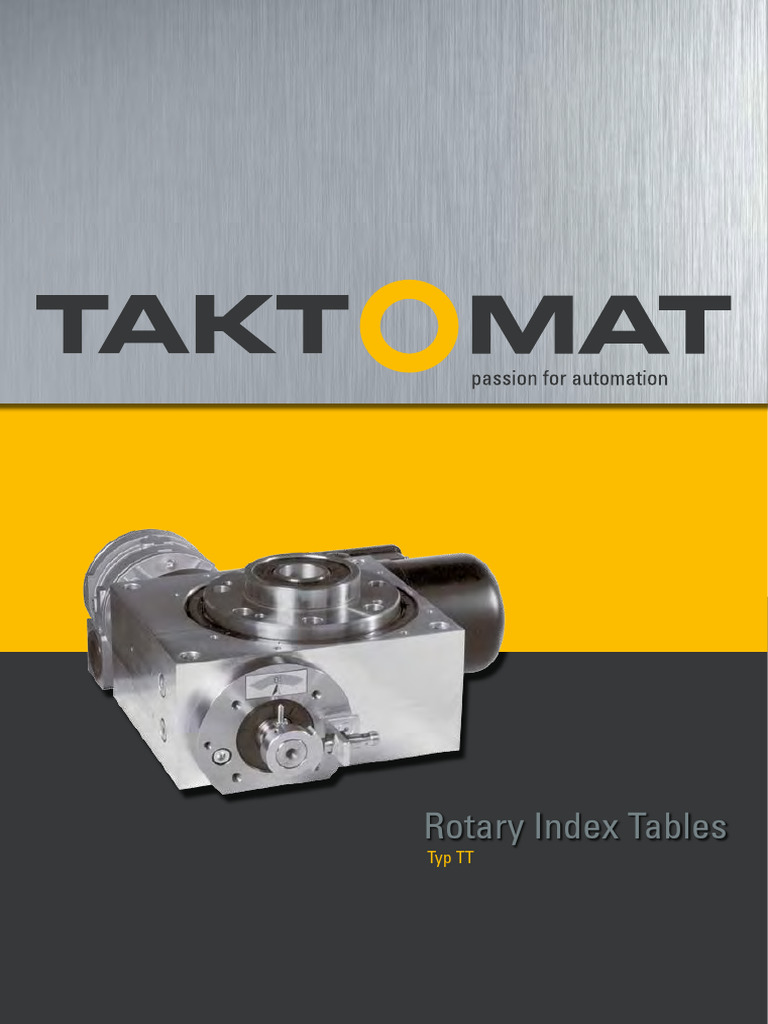 TT Brochure | PDF | Machines | Bearing (Mechanical)