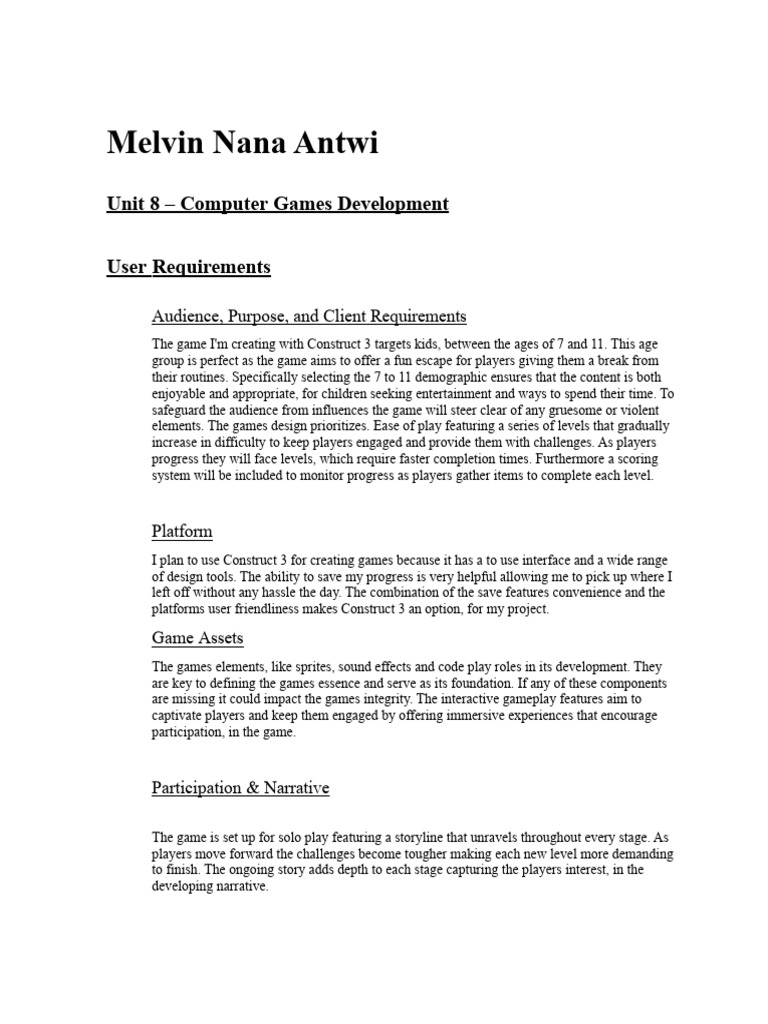 Unit 14 or 8 Learning Aim B&C. My Work | PDF | Computing