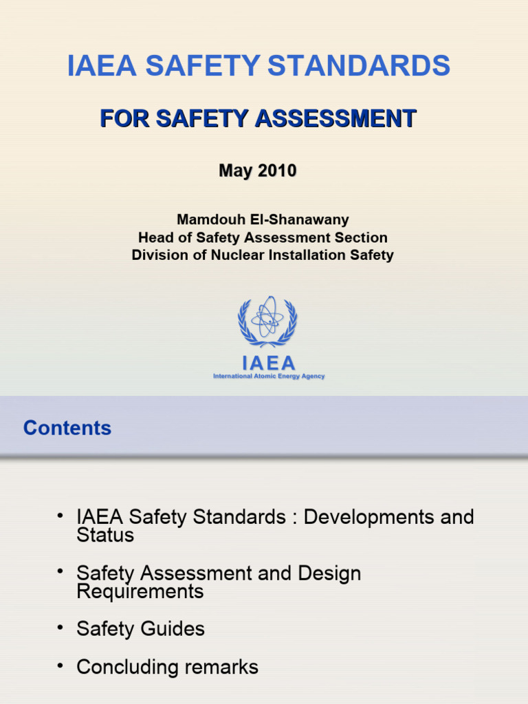Nuclear Safety Assessment Guide | PDF | Safety | Risk