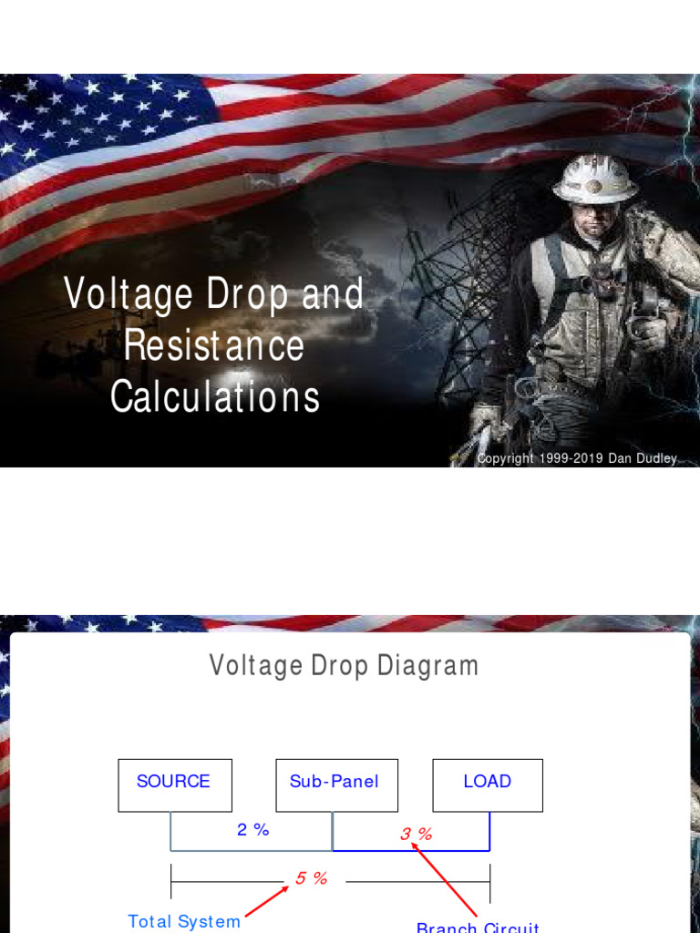 2019 Voltage Drop Calculations | PDF | Electrical Resistance And ...