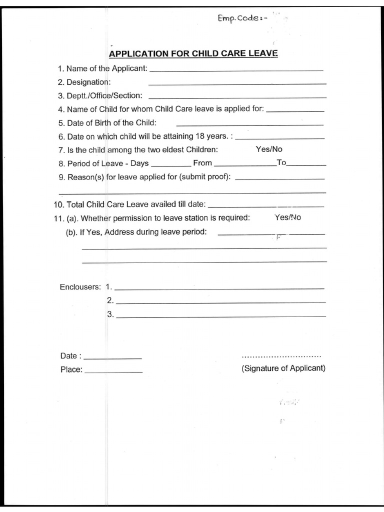 CCL Application Form | PDF