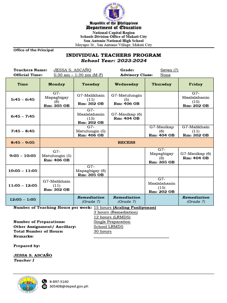 Araling Panlipunan Teachers Program | PDF | Metro Manila | Philippines