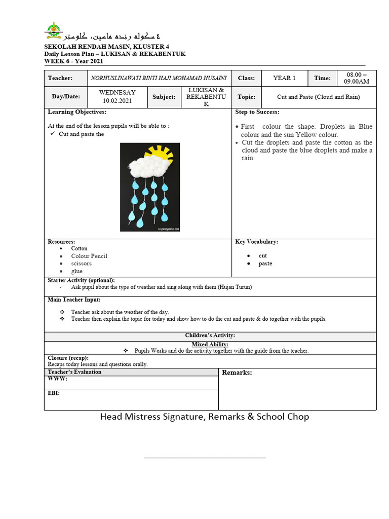 Week 6-Art (2021) | Download Free PDF | Cognition | Teaching