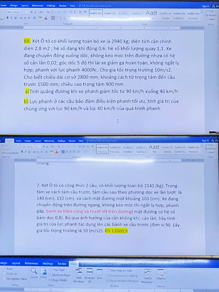 Lý thuyết ô tô c8 | PDF