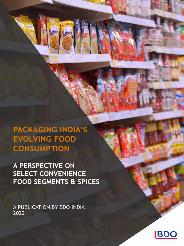 Packaging India's Evolving Food Consumption BDO India | PDF | Grocery ...