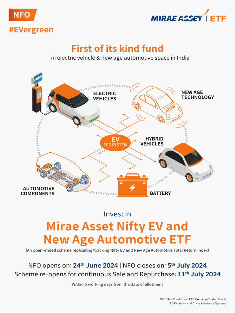Mirae Asset Nifty EV & Automotive ETF | PDF | Electric Vehicle ...
