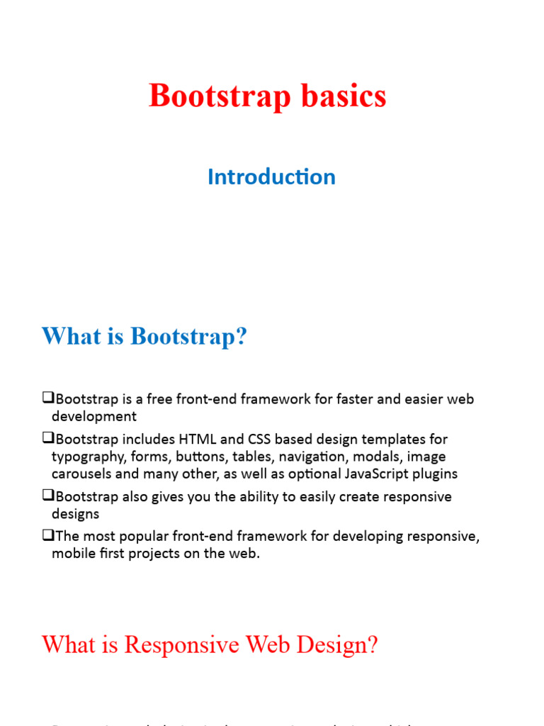 Lecture Bootstrap 17-18-19 | PDF | Bootstrap (Front End Framework) | Html