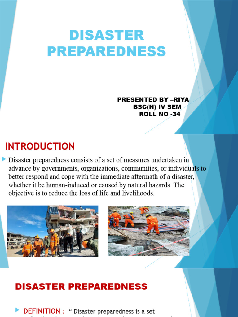 Disaster Preparedness Strategies and Guidelines | PDF | Emergency ...
