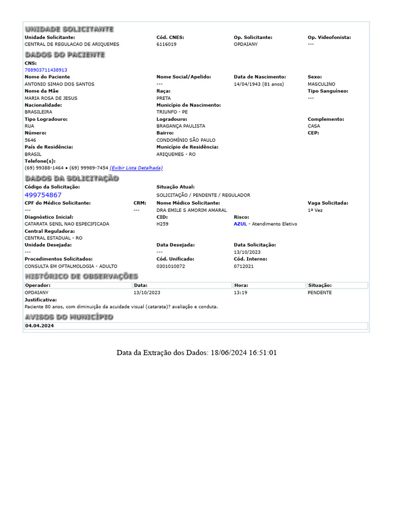 SISREG III - Servidor de Producao | PDF | Remédio | Especialidades médicas