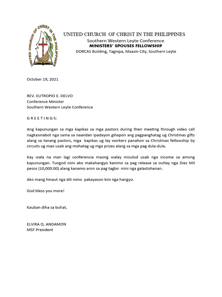 Letter Request | PDF