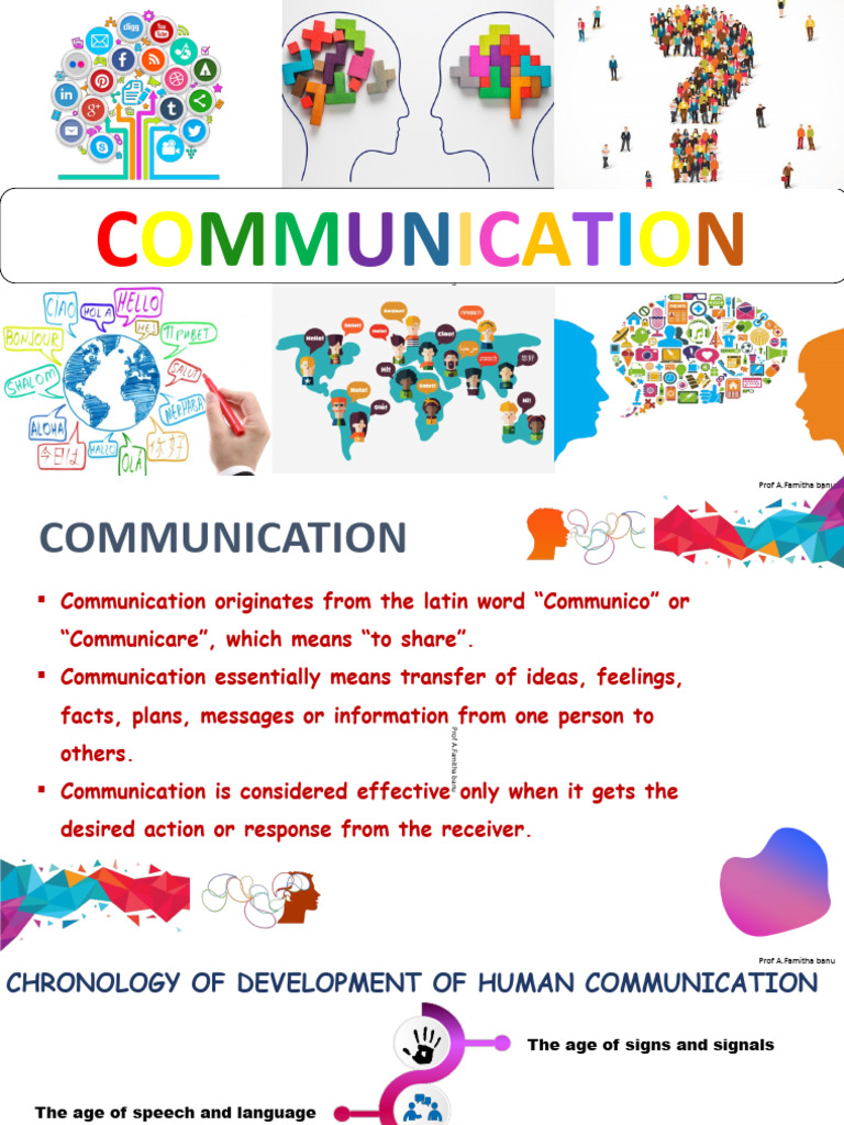 Understanding Human Communication Types | PDF | Communication | Nonverbal Communication