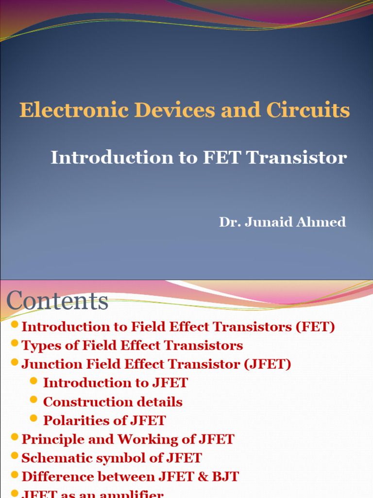 Lecture 10 | PDF | Field Effect Transistor | Transistor