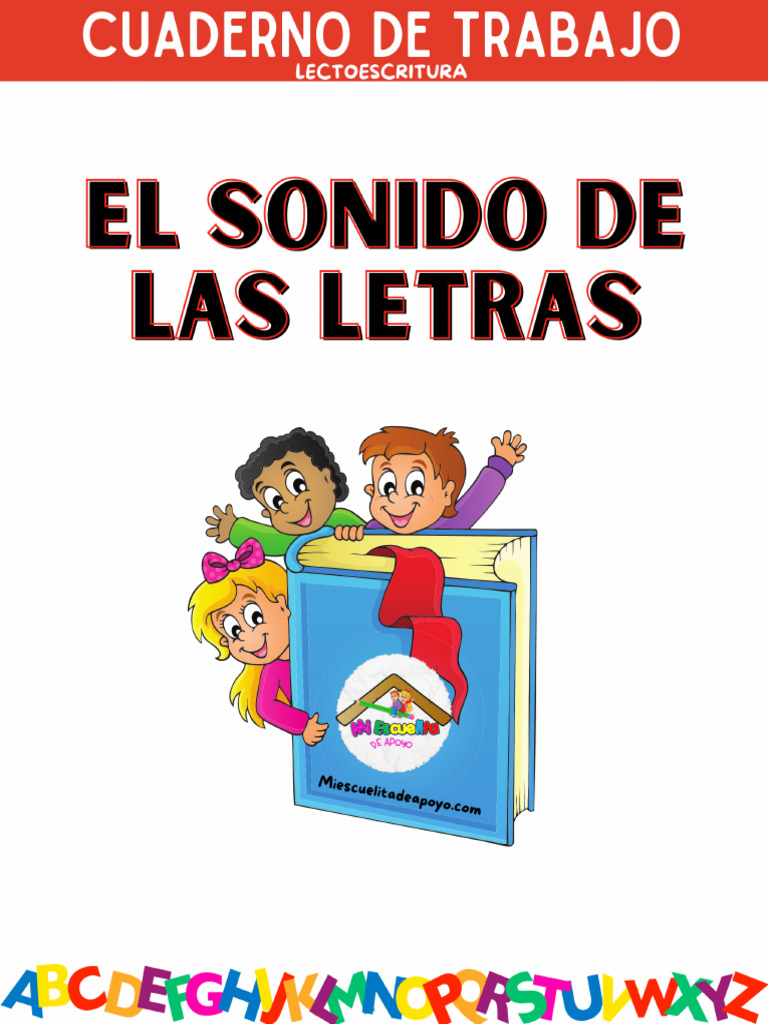 Cuadernillo Lectoescritura Sonido de Las Letras | PDF