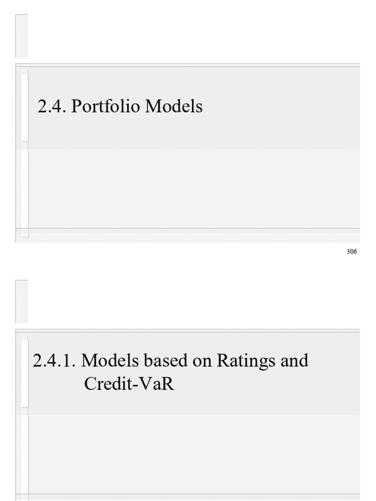 Iseg Risk Management 2022 2023 Chapter 2 4 Pdf Bond Credit Rating