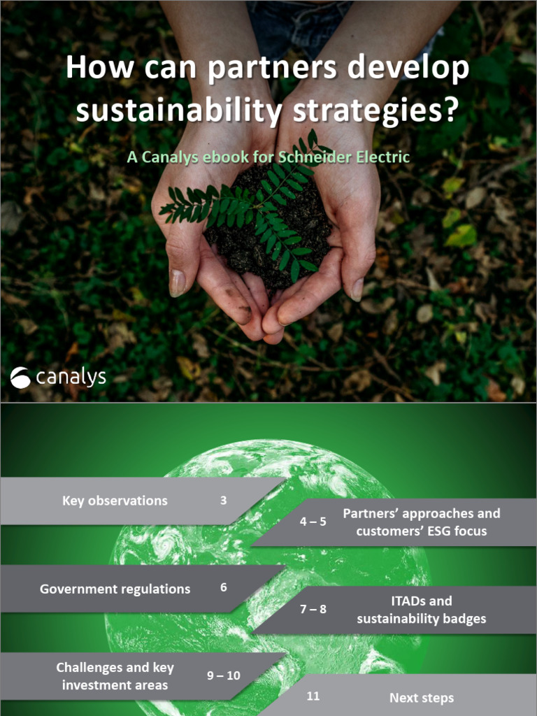 Canalys Ebook For Schneider Electric - How Can Partners Develop ...