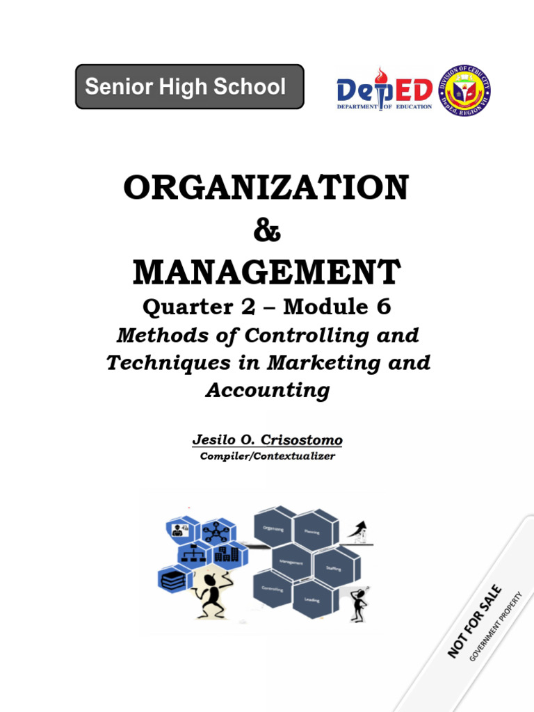 Revised Module 6 Q2 Organizationa and Management Final Revision 1 | PDF ...