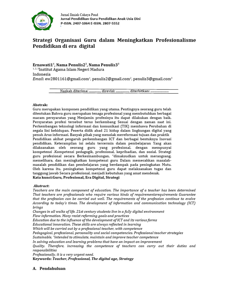 Etika Profesi Keguruan | PDF