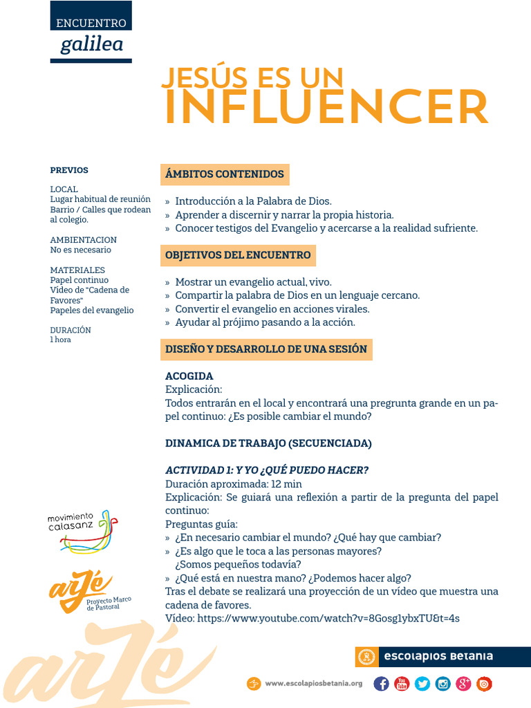 galilea-2-JESUS-ES-UN-INFLUENCER | PDF | Jesús | Amor