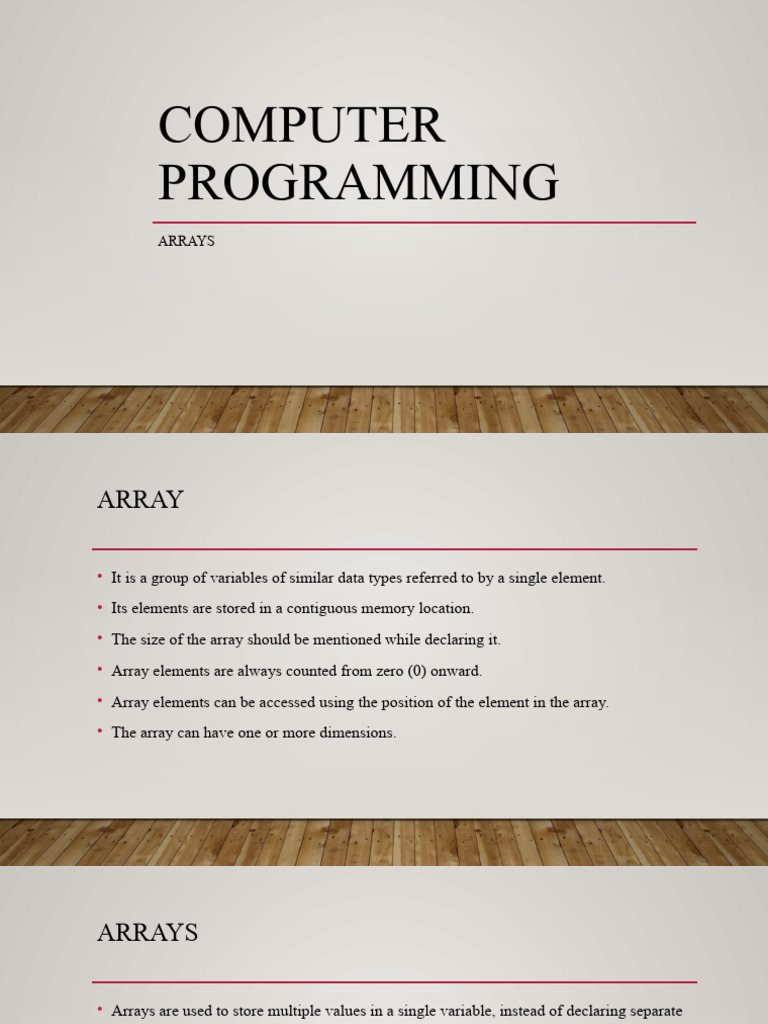 Programming Fundamentals 10 Pdf Integer Computer Science Computer Programming