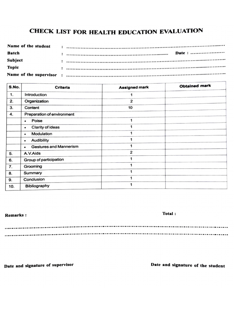 Health Education | PDF