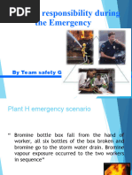 ERT Members Roles & Responsibilities | PDF | Firefighting | First Aid
