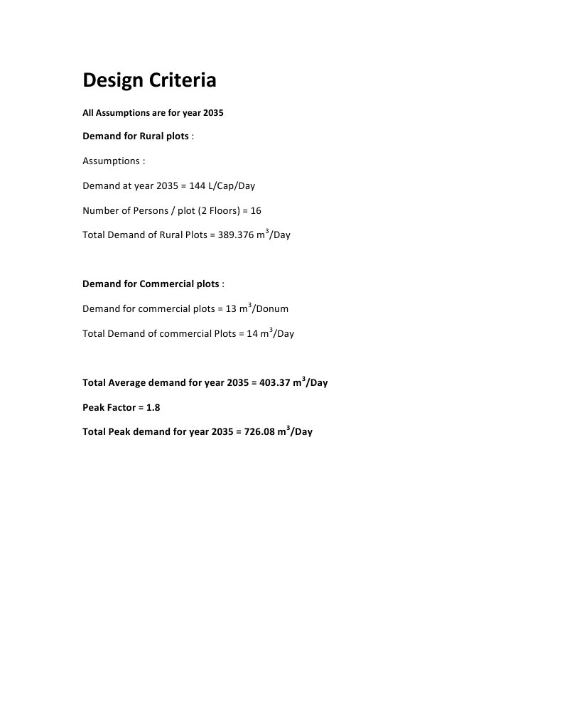Design Criteria | PDF
