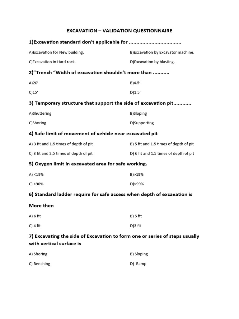 Excavation | PDF | Science & Mathematics | History