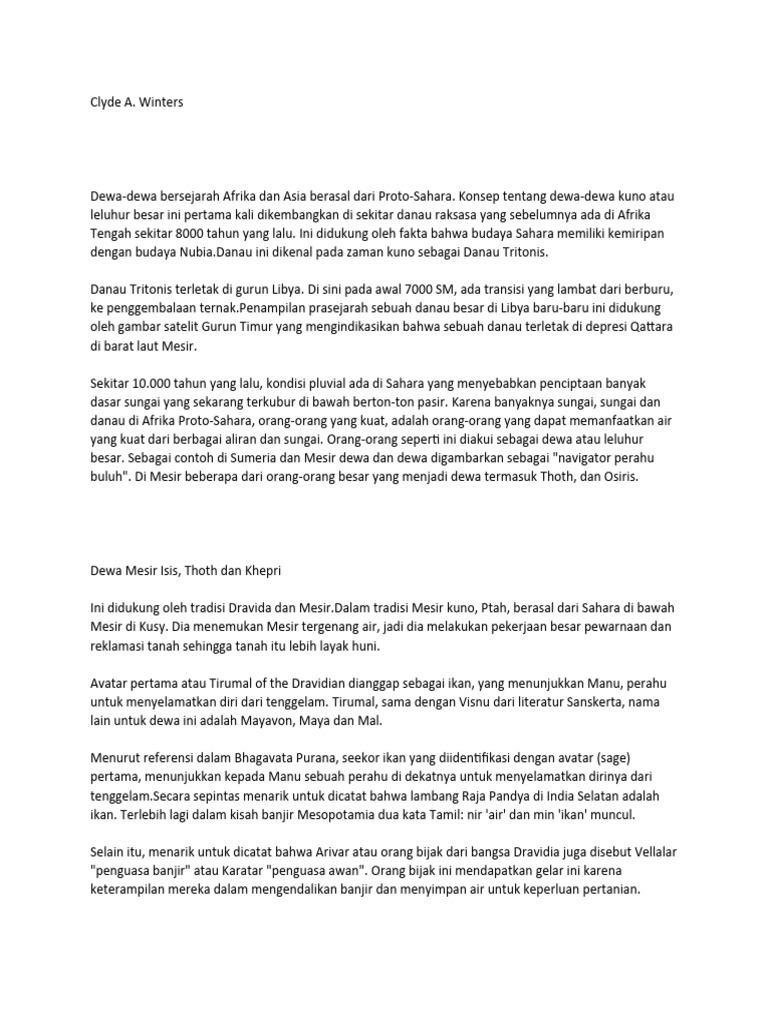 Agama Suku Kush | PDF | Ilmu Sosial | Sejarah