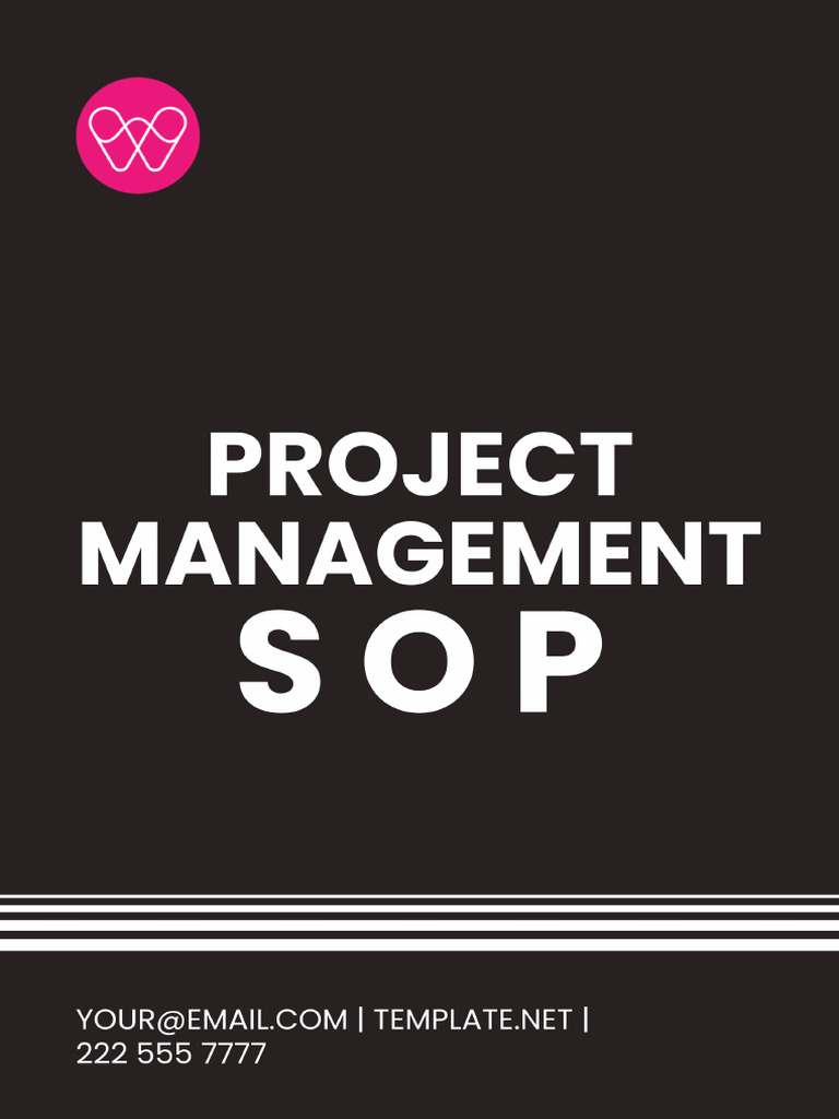 Free Project Management SOP Template | PDF