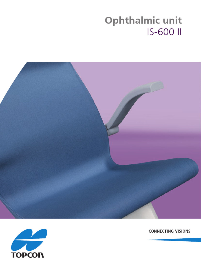 Topcon_IS_600II_en | PDF | Chair | Equipment