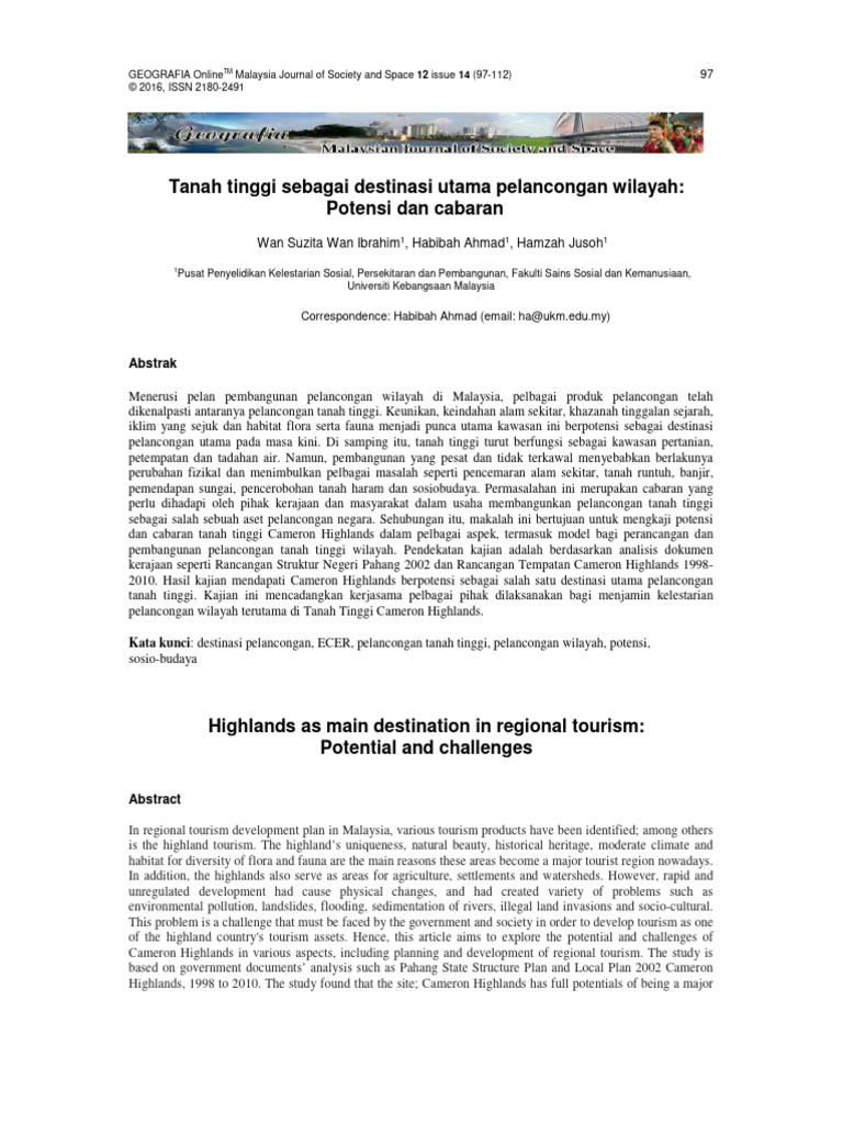 Kepentingan Pelbagai Bentuk Muka Bumi Di Malaysia | PDF | Sains ...