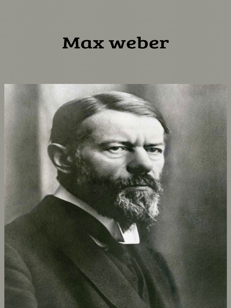 Max Weber | PDF