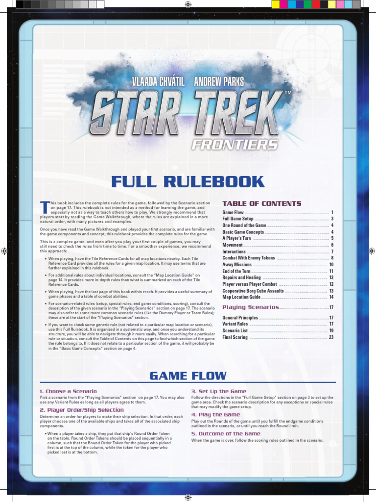 STF Rulebook | PDF | Dominion (Star Trek)