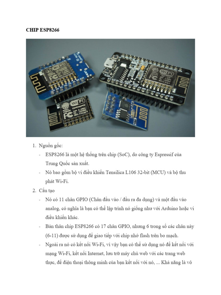 Chip Esp8266 | PDF