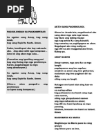 Panalangin NG Pagsisisi | PDF