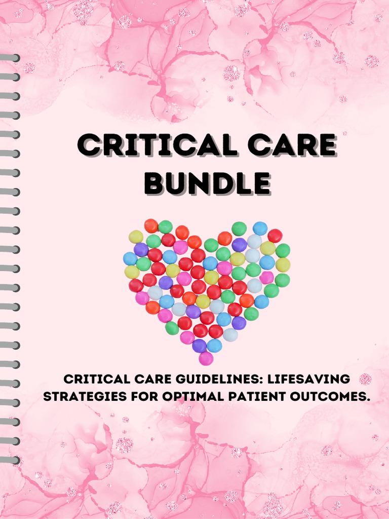 Critical Care Bundle PDF | PDF | Spinal Cord Injury | Kidney